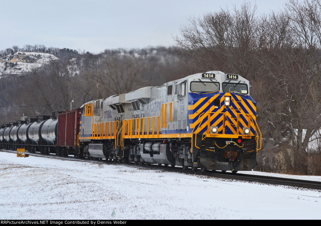 CREX 1414, BNSF's Aurora Sub.